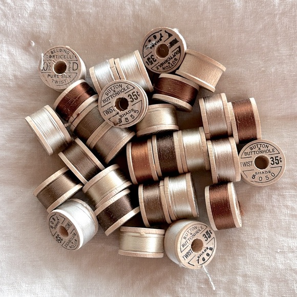 antique/vintage | Accents | Antique Silk Thread | Poshmark